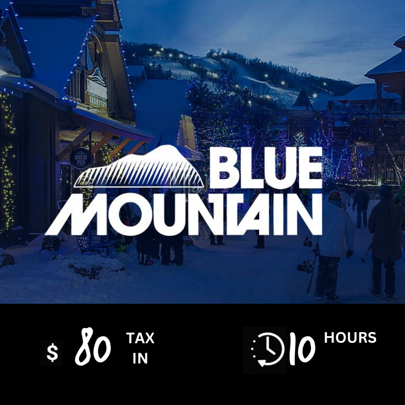 Blue Mountain – Northbound tours