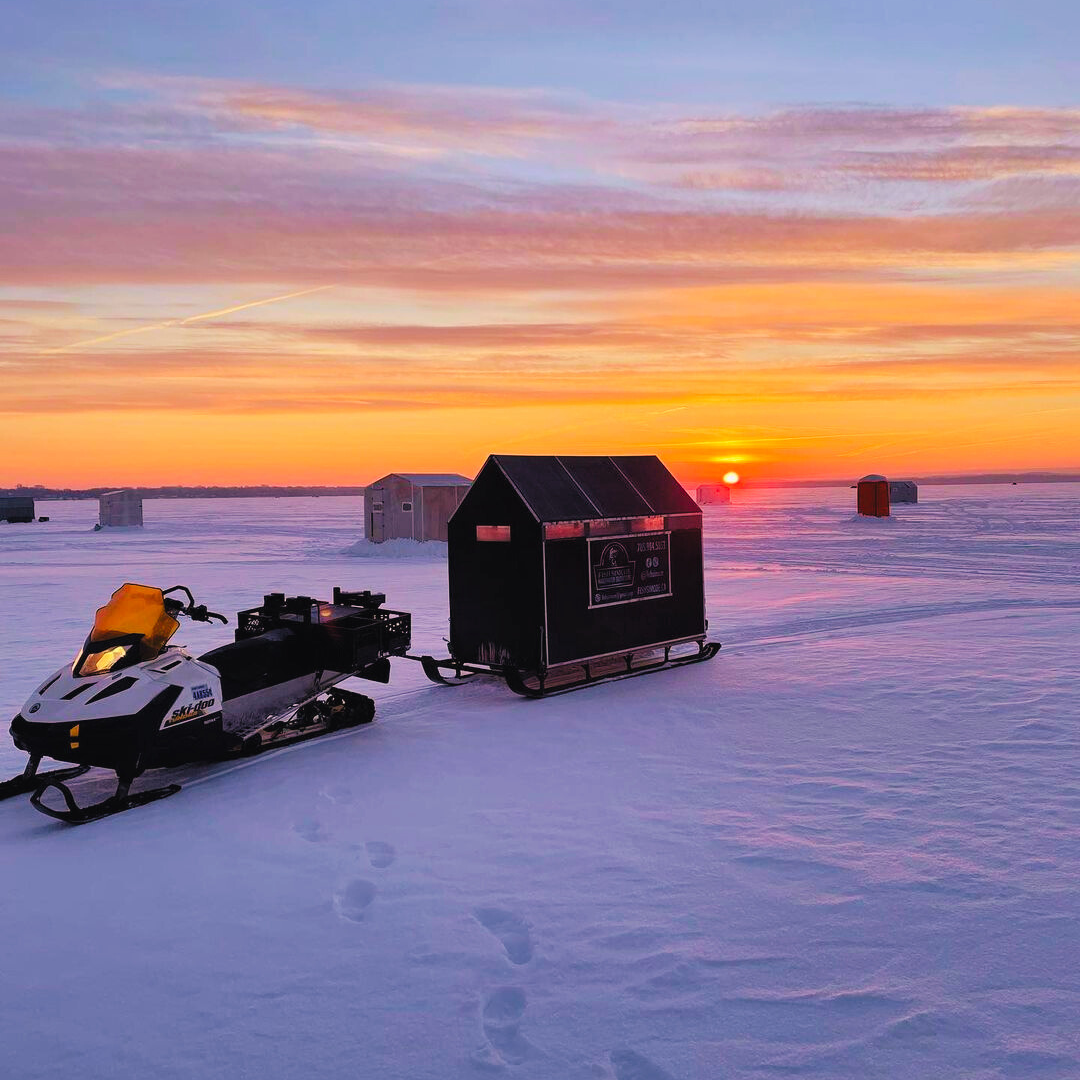Ice Fishing Day Trip from Toronto | Lake Simcoe Adventure – Northbound ...